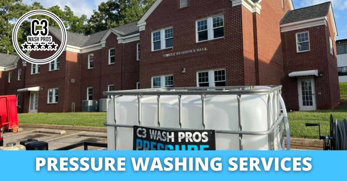 Top Rated Pressure Washing in Greenville SC - C3 Wash Pros LLC